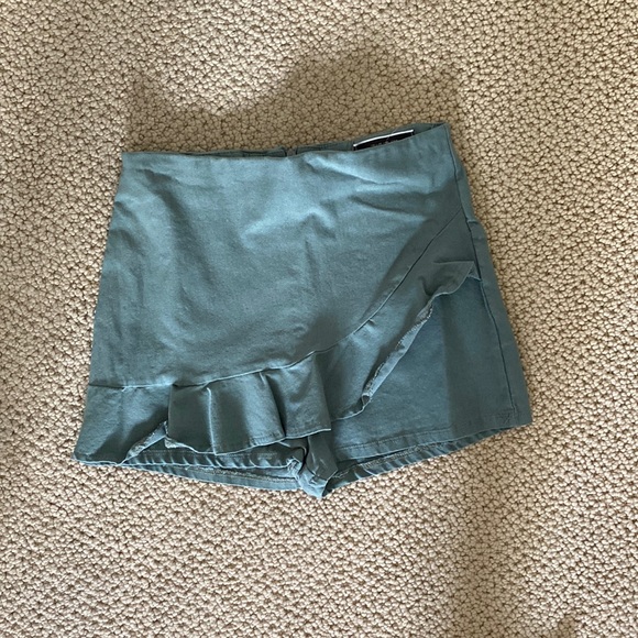 Blue Blush | Shorts | Blue Blush Ruffle Skort | Poshmark